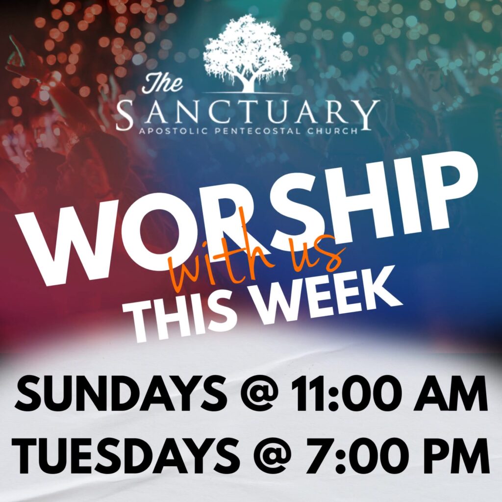 Service Schedule – Sanctuary of Beaufort South Carolina | Pastor Sam ...